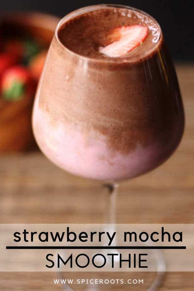 Strawberry Mocha Smoothie